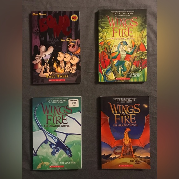 Other | Bonewings Of Fire Graphic Novel Bundle | Poshmark